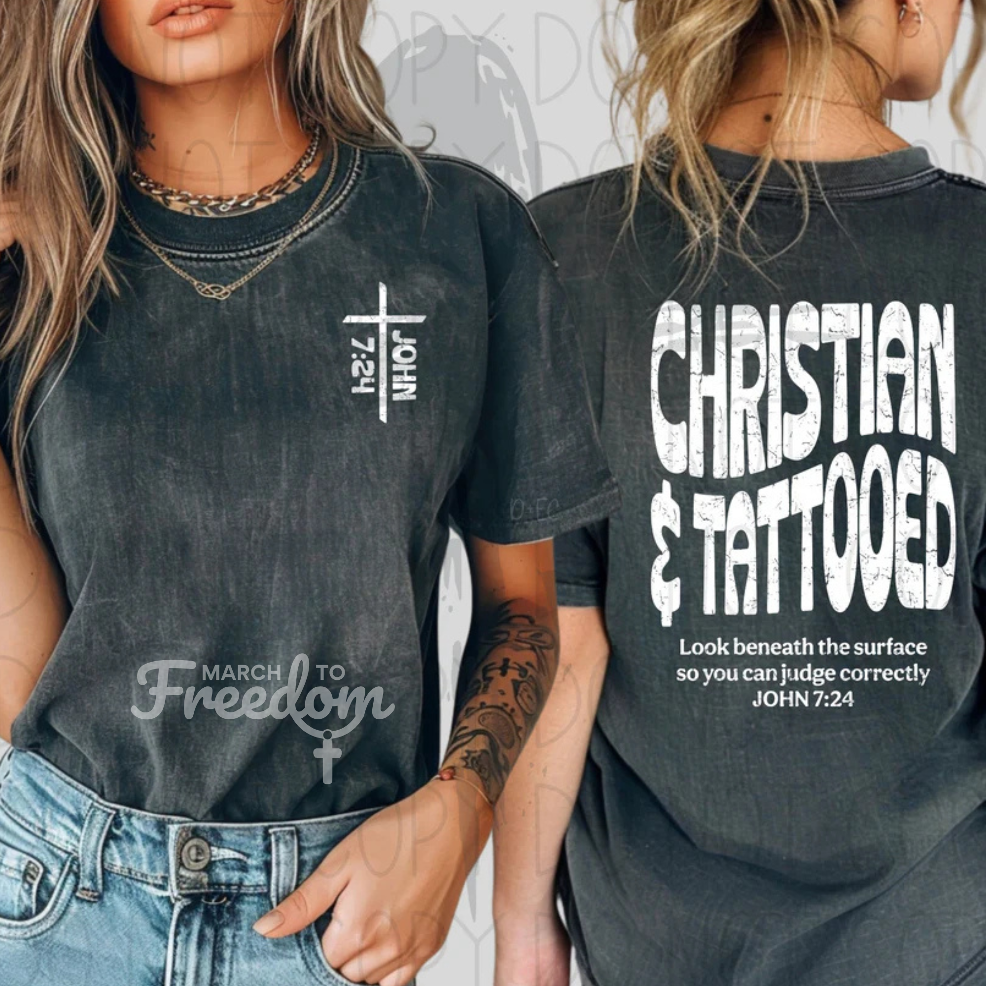 MTF178 - Christian & Tattooed John 7:24 – March to Freedom